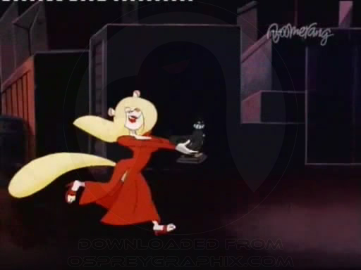Animaniacs - Minerva Mink - This Pun for Hire