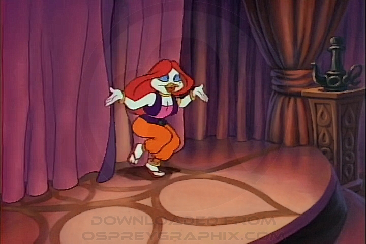 DuckTales - Feathers Galore - Belly Dancer