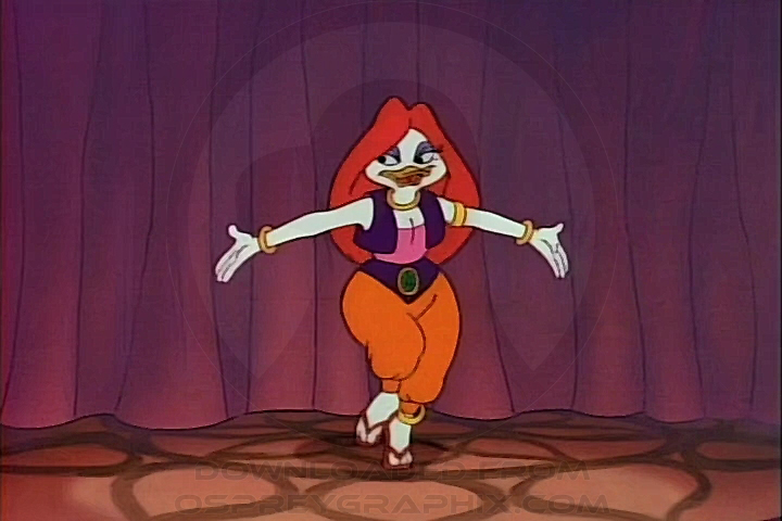 DuckTales - Feathers Galore - Belly Dancer