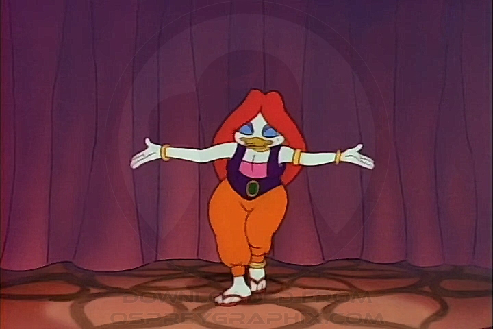 DuckTales - Feathers Galore - Belly Dancer