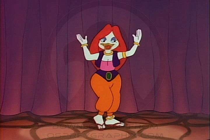 DuckTales - Feathers Galore - Belly Dancer