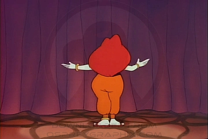 DuckTales - Feathers Galore - Belly Dancer