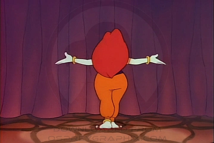 DuckTales - Feathers Galore - Belly Dancer