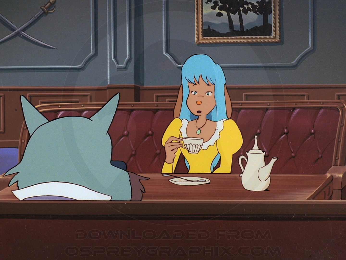 Sherlock Hound - Emily Focus from Episode 12 - The Stormy Getaway