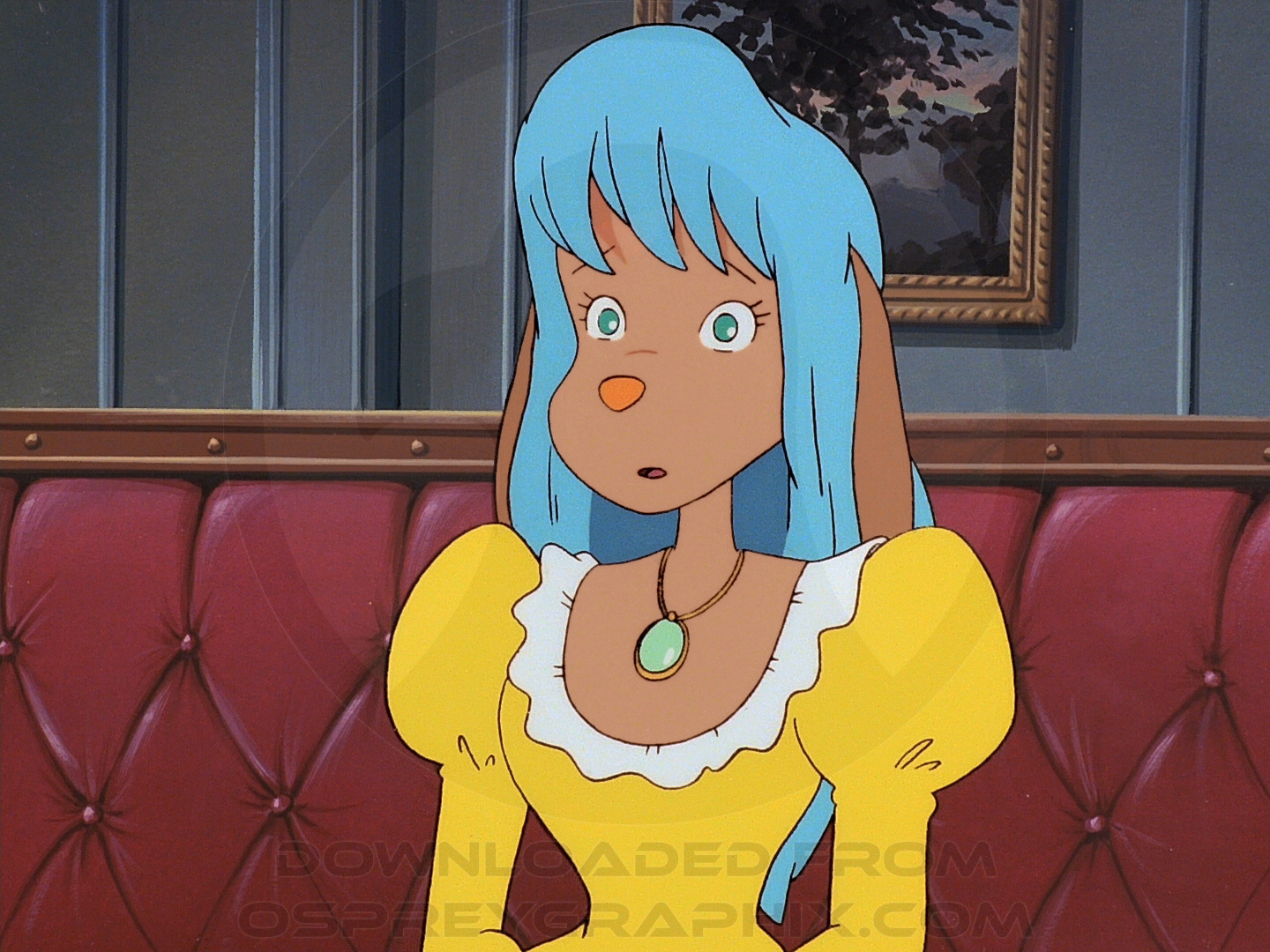 Sherlock Hound - Emily Focus from Episode 12 - The Stormy Getaway