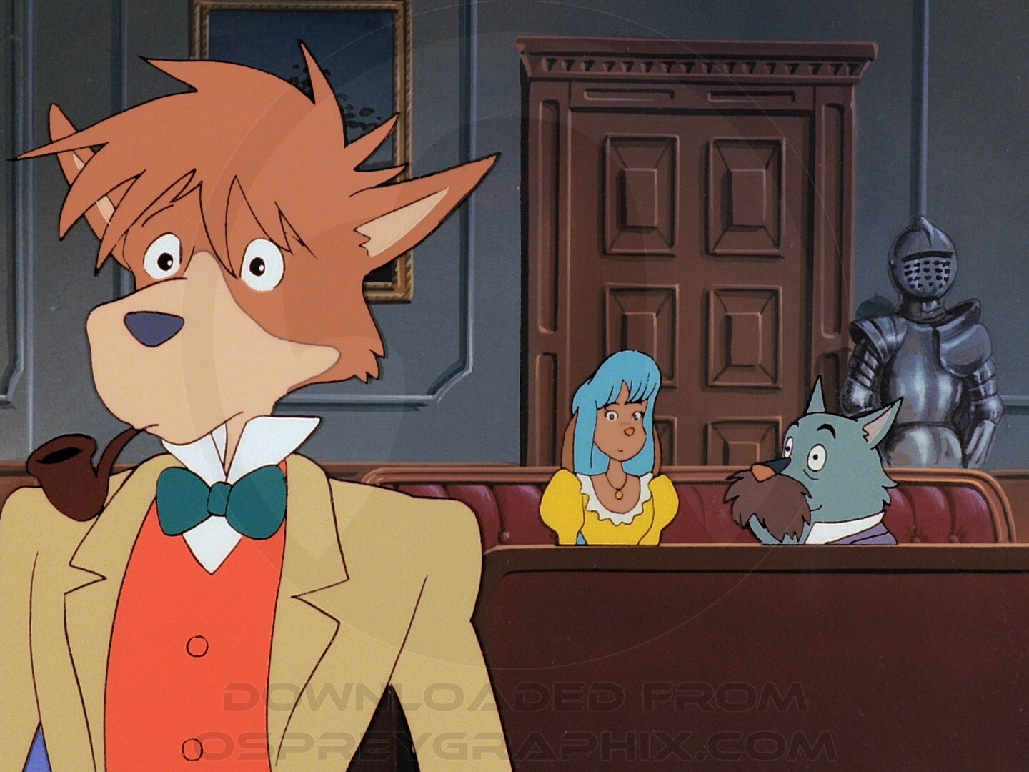 Sherlock Hound - Emily Focus from Episode 12 - The Stormy Getaway