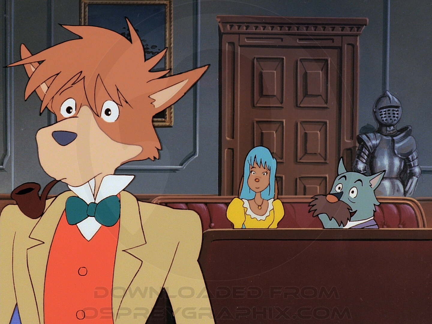 Sherlock Hound - Emily Focus from Episode 12 - The Stormy Getaway