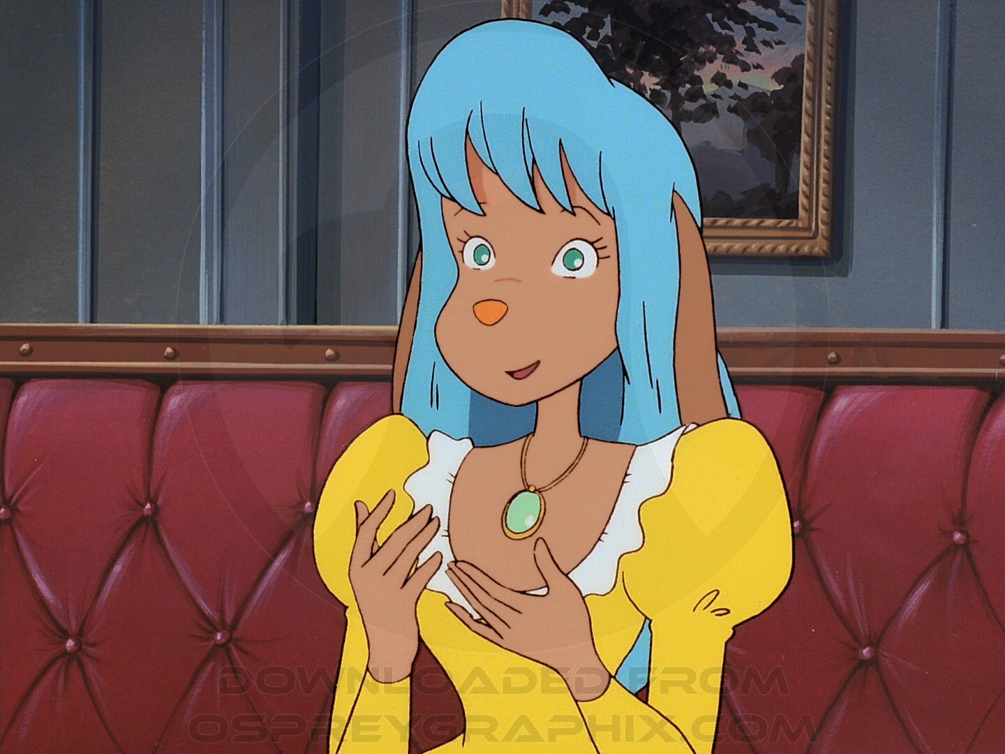 Sherlock Hound - Emily Focus from Episode 12 - The Stormy Getaway