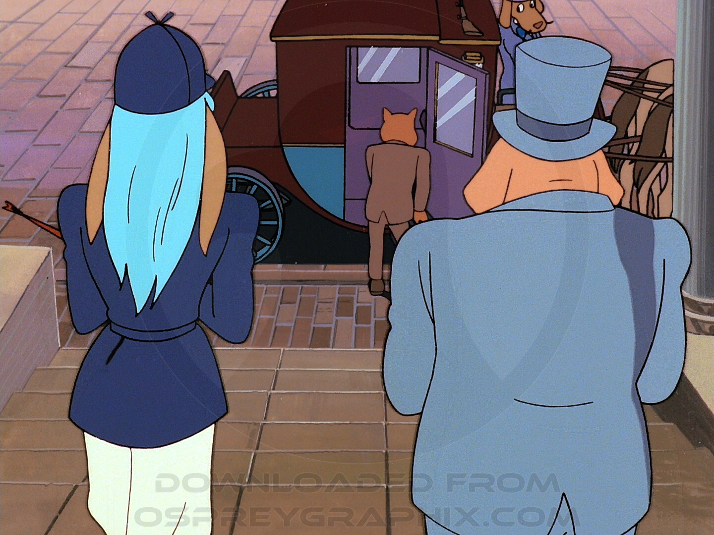 Sherlock Hound - Emily Focus from Episode 12 - The Stormy Getaway