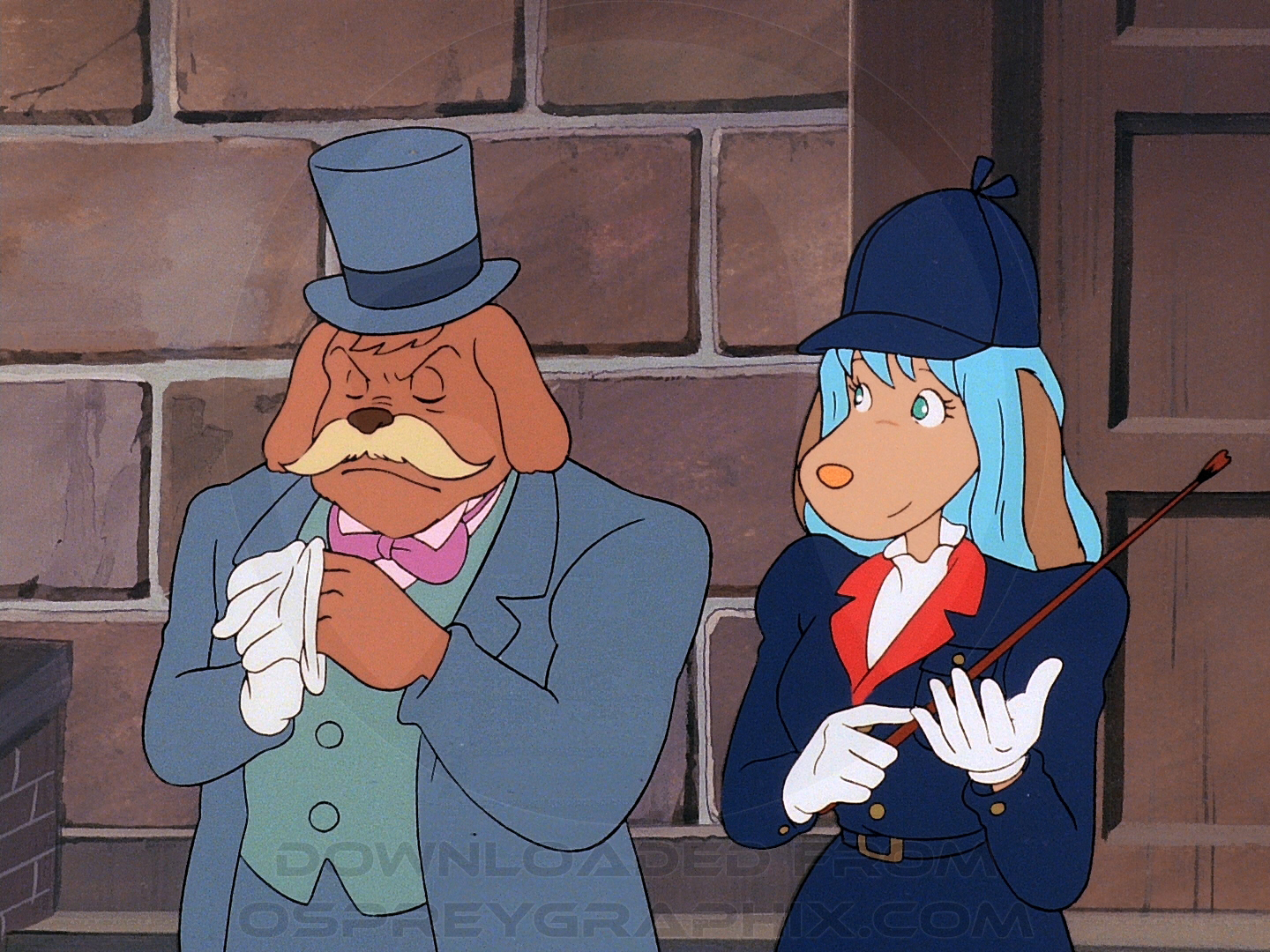 Sherlock Hound - Emily Focus from Episode 12 - The Stormy Getaway