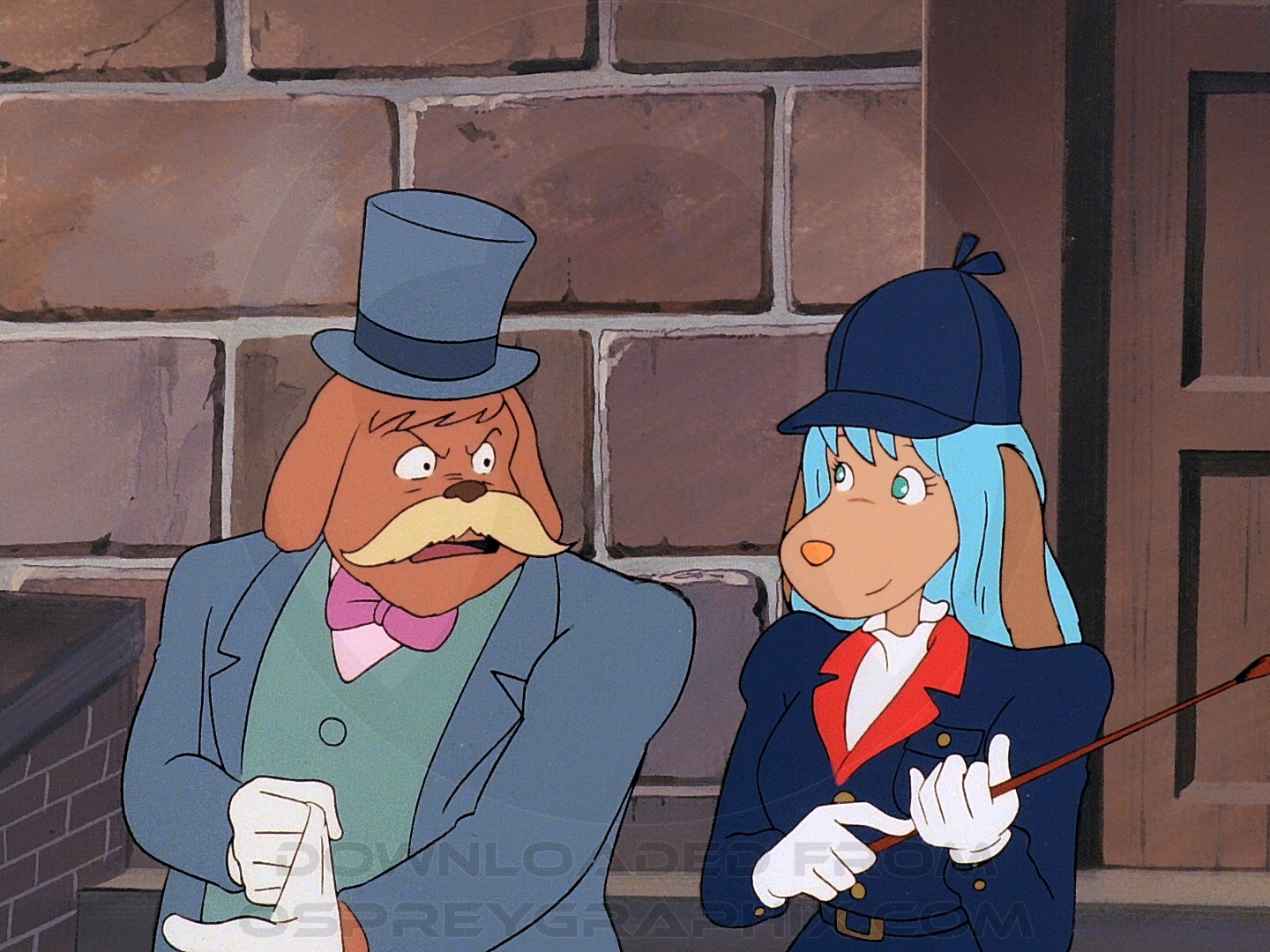 Sherlock Hound - Emily Focus from Episode 12 - The Stormy Getaway