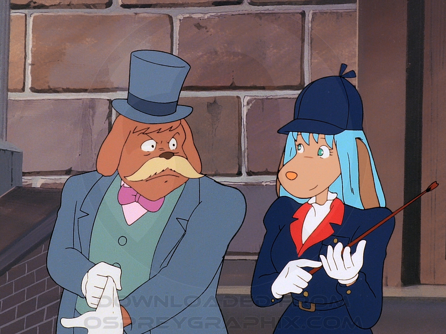 Sherlock Hound - Emily Focus from Episode 12 - The Stormy Getaway