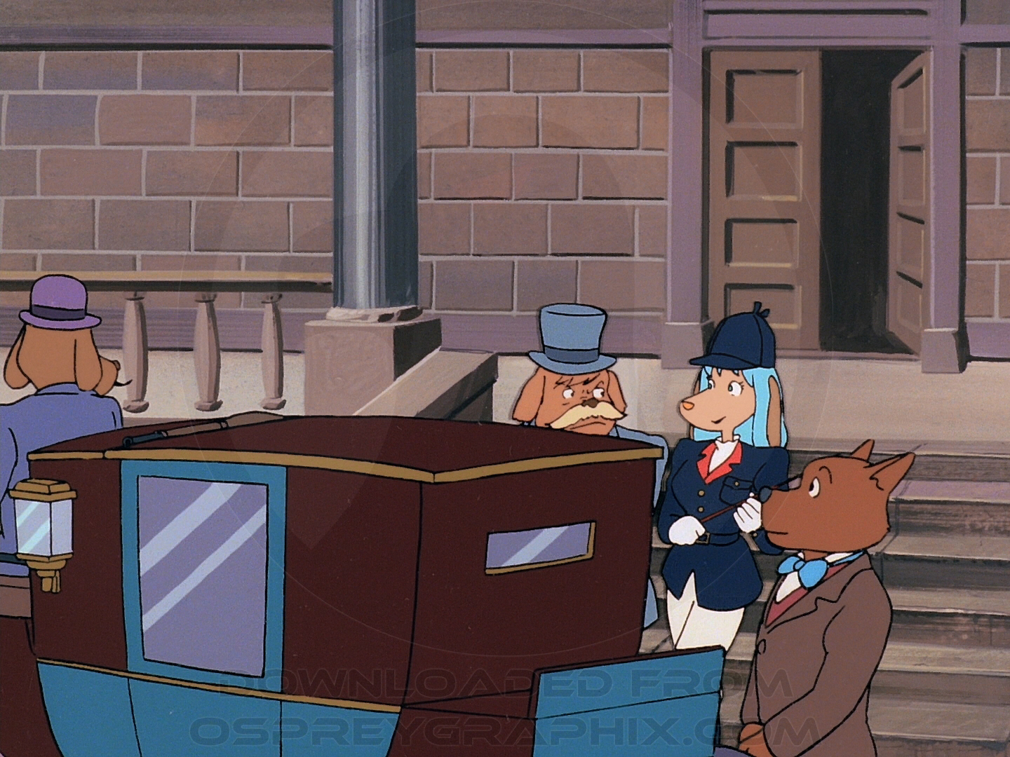 Sherlock Hound - Emily Focus from Episode 12 - The Stormy Getaway