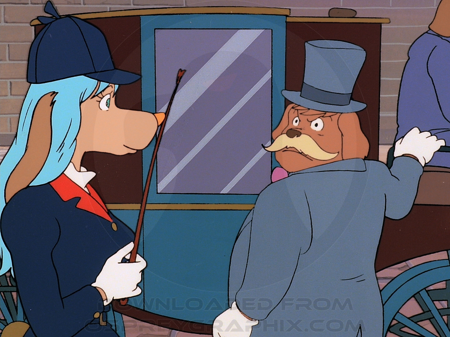 Sherlock Hound - Emily Focus from Episode 12 - The Stormy Getaway