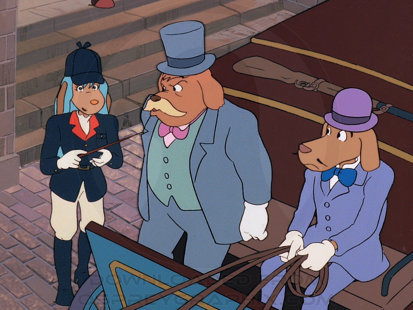 Sherlock Hound - Emily Focus from Episode 12 - The Stormy Getaway