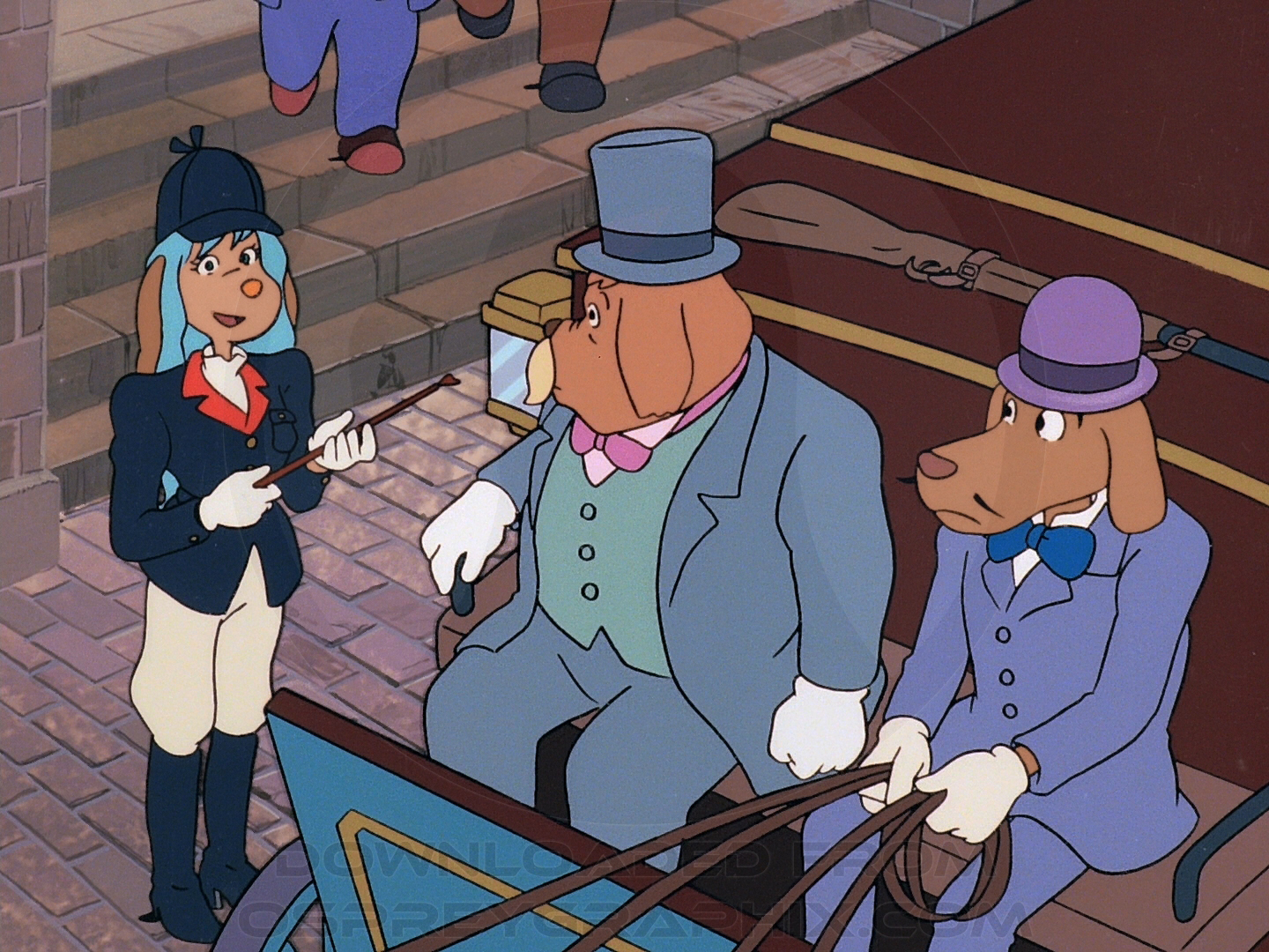 Sherlock Hound - Emily Focus from Episode 12 - The Stormy Getaway