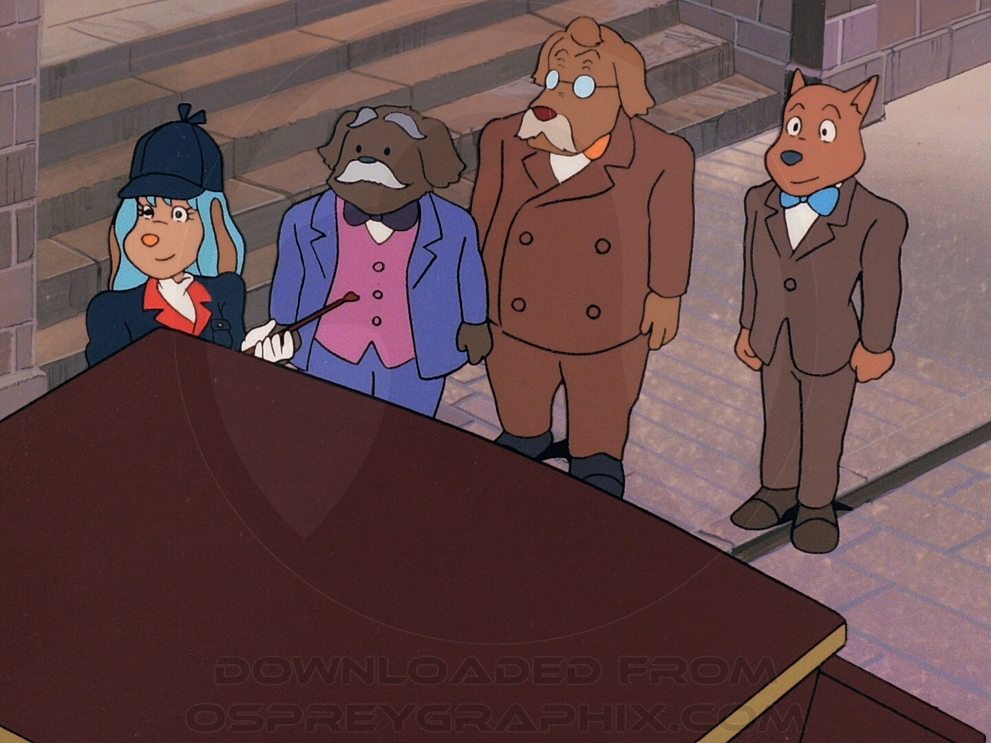 Sherlock Hound - Emily Focus from Episode 12 - The Stormy Getaway