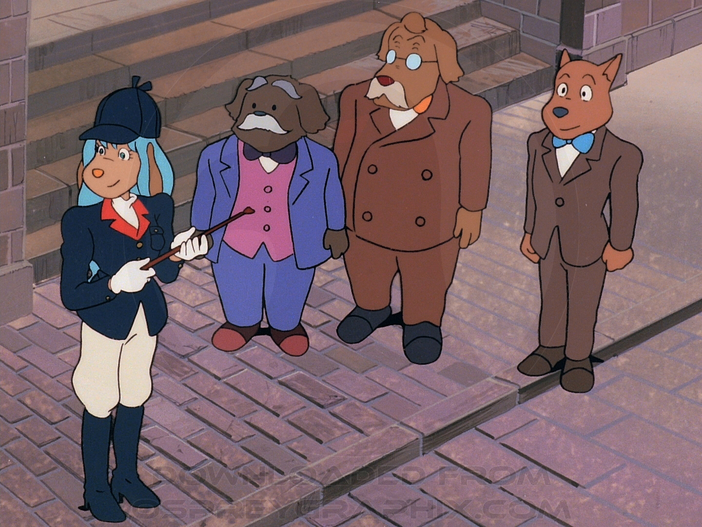 Sherlock Hound - Emily Focus from Episode 12 - The Stormy Getaway