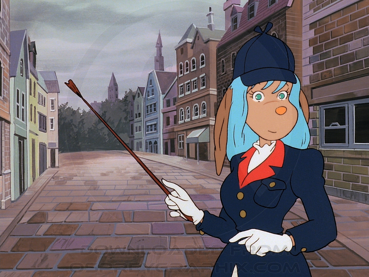 Sherlock Hound - Emily Focus from Episode 12 - The Stormy Getaway