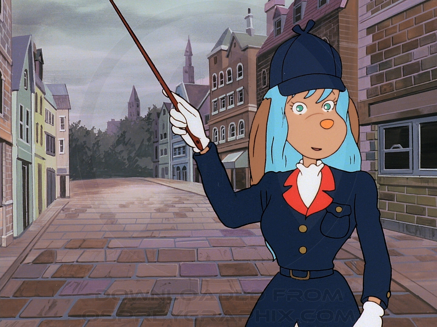 Sherlock Hound - Emily Focus from Episode 12 - The Stormy Getaway