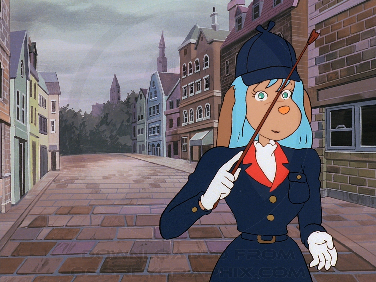 Sherlock Hound - Emily Focus from Episode 12 - The Stormy Getaway