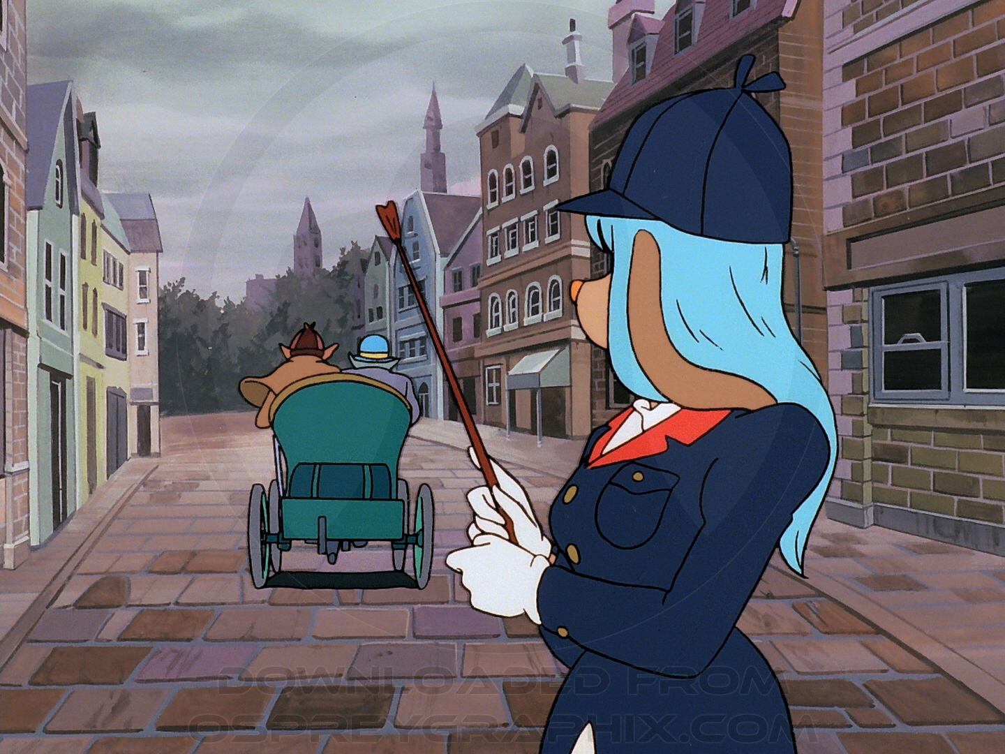 Sherlock Hound - Emily Focus from Episode 12 - The Stormy Getaway