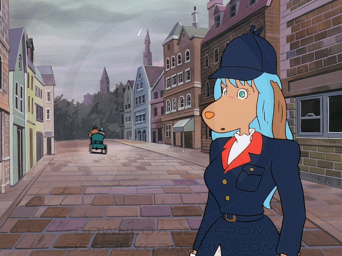 Sherlock Hound - Emily Focus from Episode 12 - The Stormy Getaway