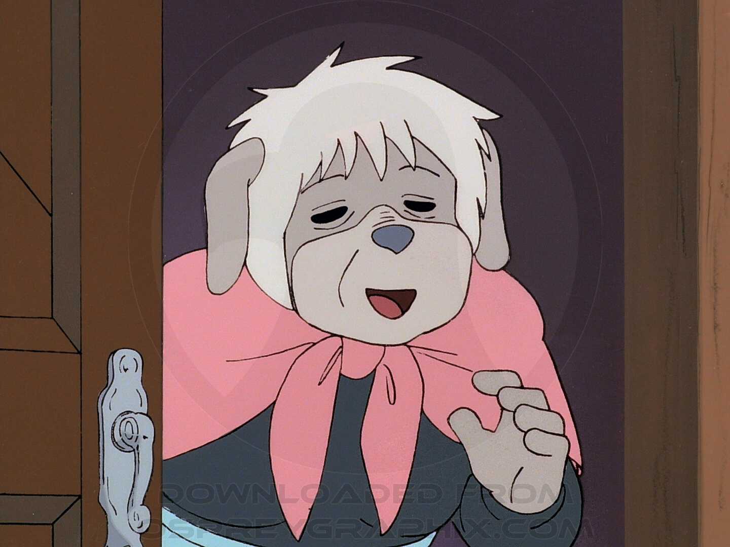 Sherlock Hound - Old Lady from Episode 15 - The Golden Statue of the ...