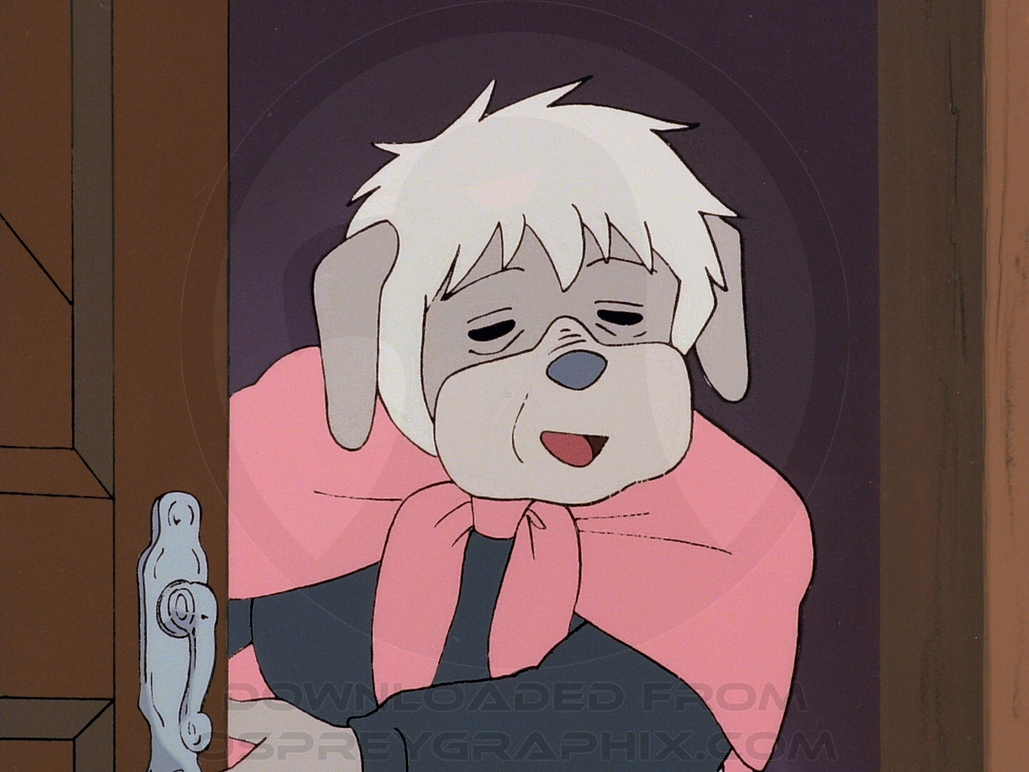 Sherlock Hound - Old Lady from Episode 15 - The Golden Statue of the ...
