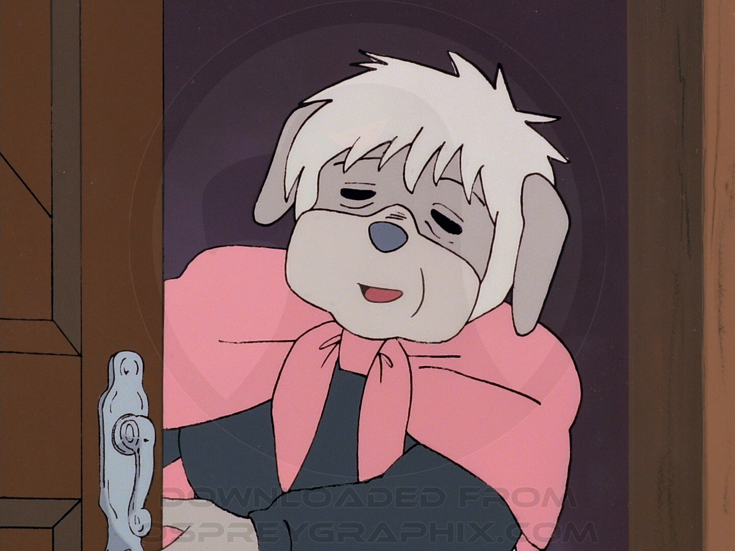 Sherlock Hound - Old Lady from Episode 15 - The Golden Statue of the ...