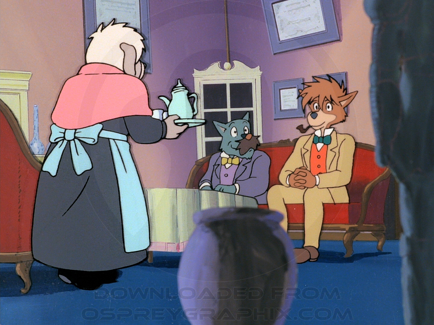 Sherlock Hound - Old Lady from Episode 15 - The Golden Statue of the ...