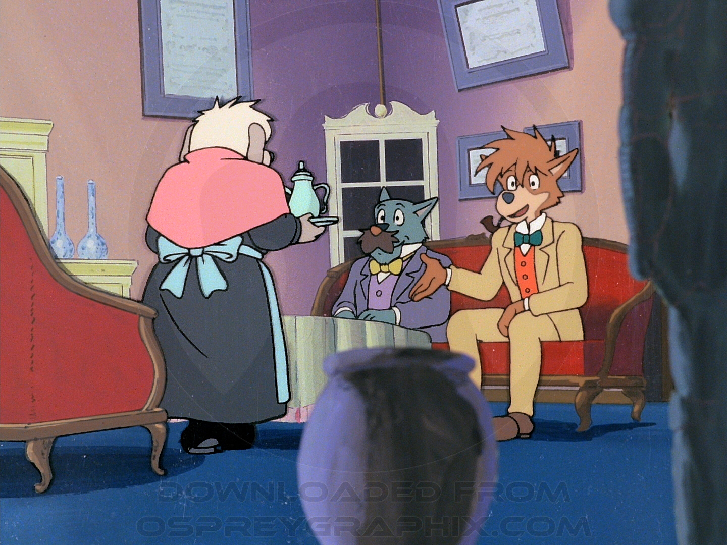 Sherlock Hound - Old Lady from Episode 15 - The Golden Statue of the ...
