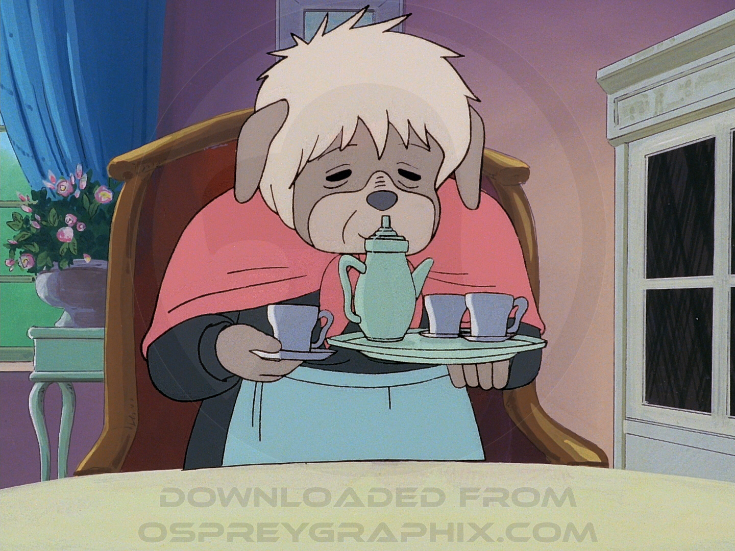 Sherlock Hound - Old Lady from Episode 15 - The Golden Statue of the ...