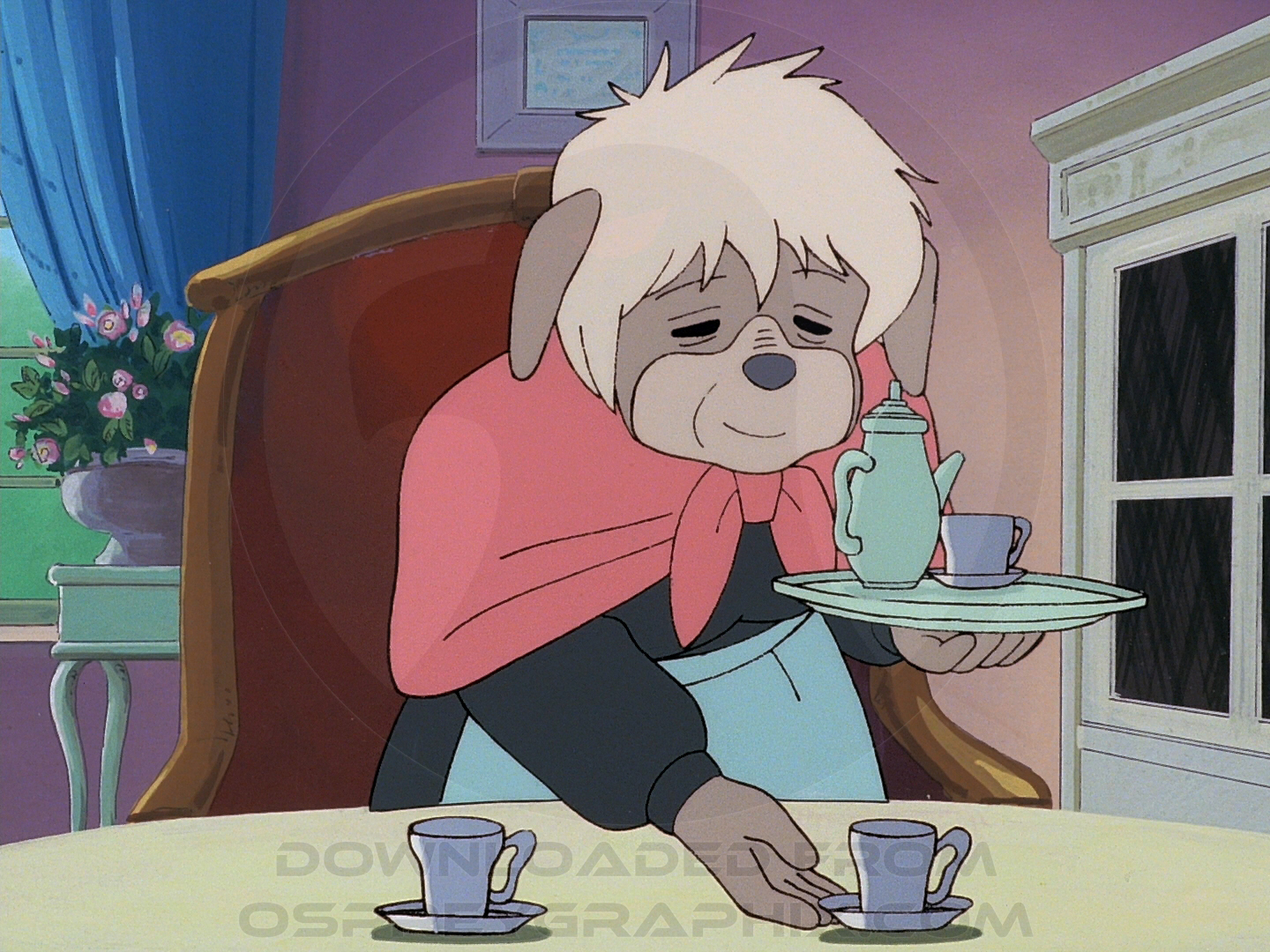 Sherlock Hound - Old Lady from Episode 15 - The Golden Statue of the ...