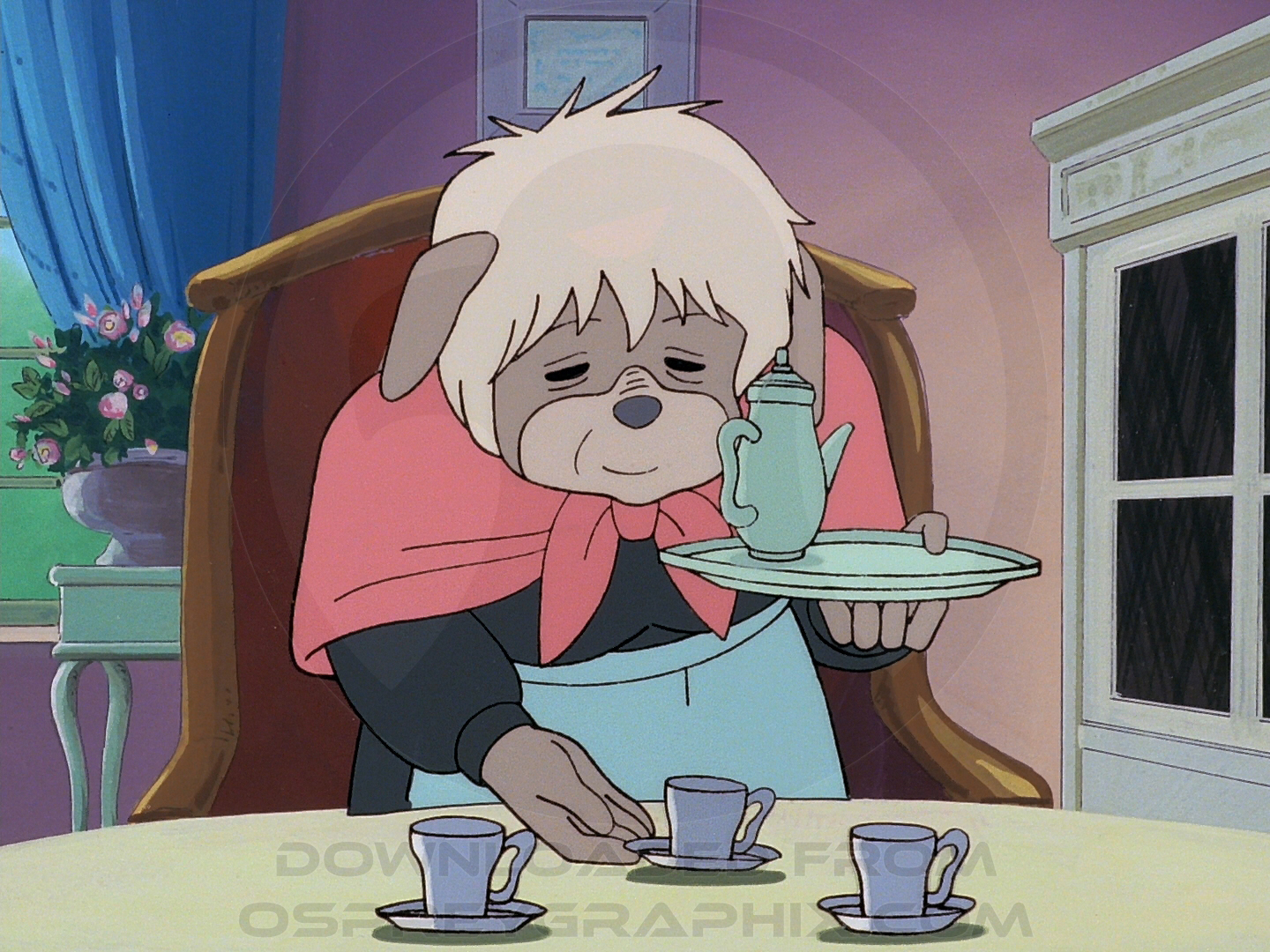 Sherlock Hound - Old Lady from Episode 15 - The Golden Statue of the ...