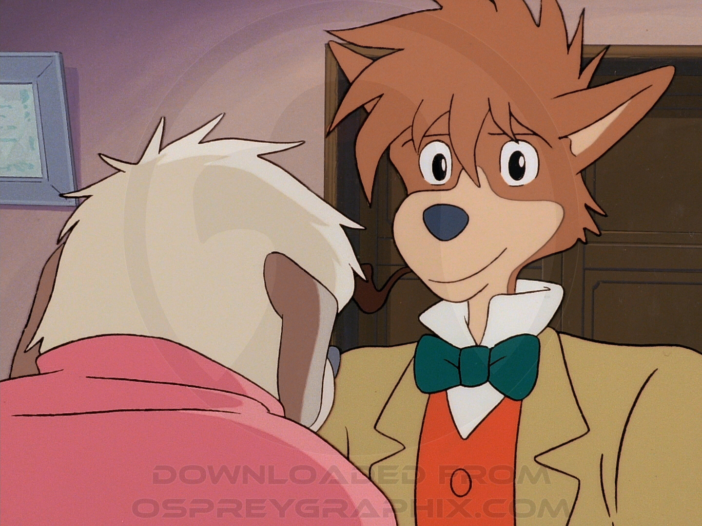 Sherlock Hound - Old Lady from Episode 15 - The Golden Statue of the ...