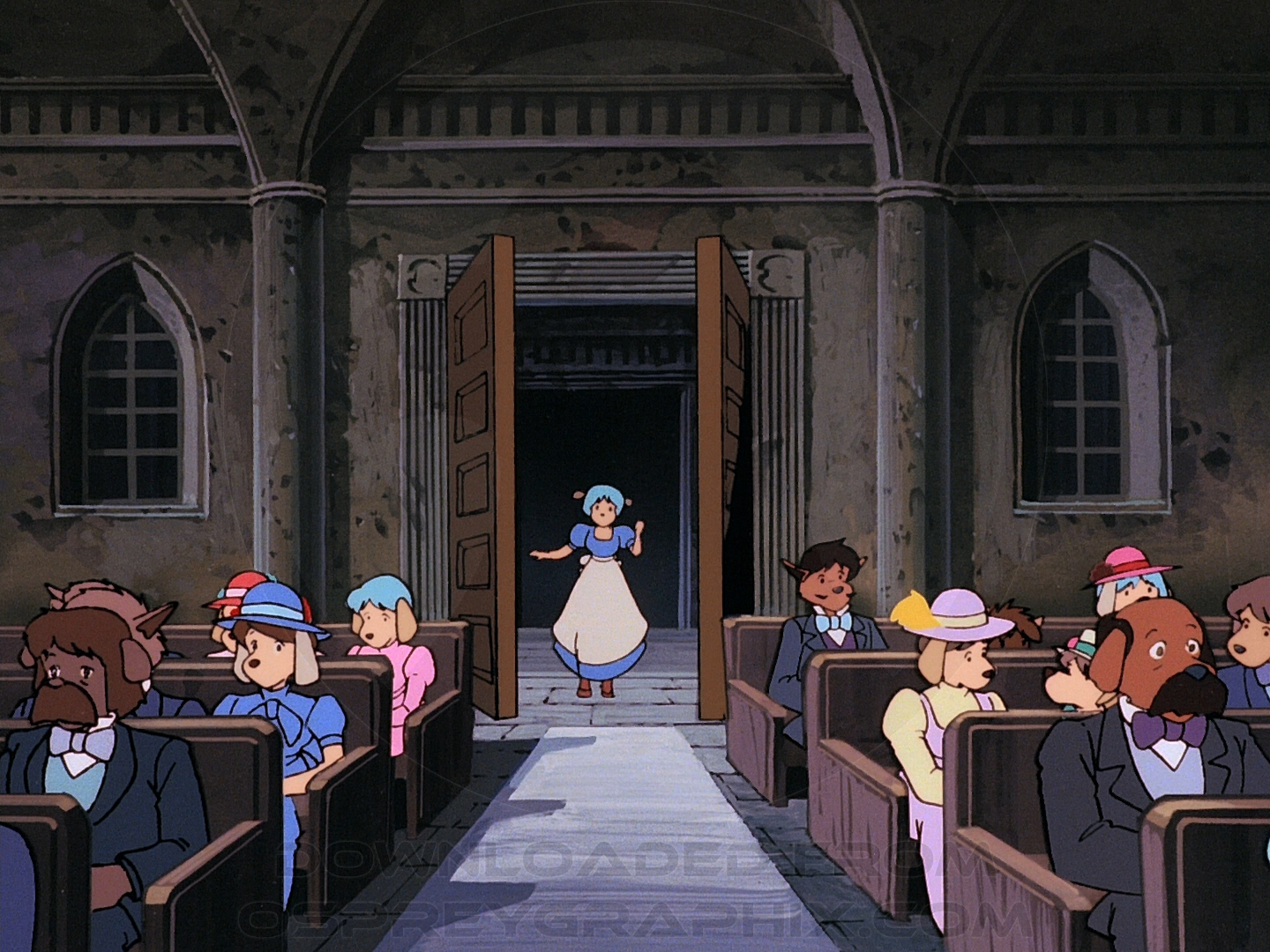 Sherlock Hound - Alice from Episode 26 - Good-bye Holmes! The Last Case