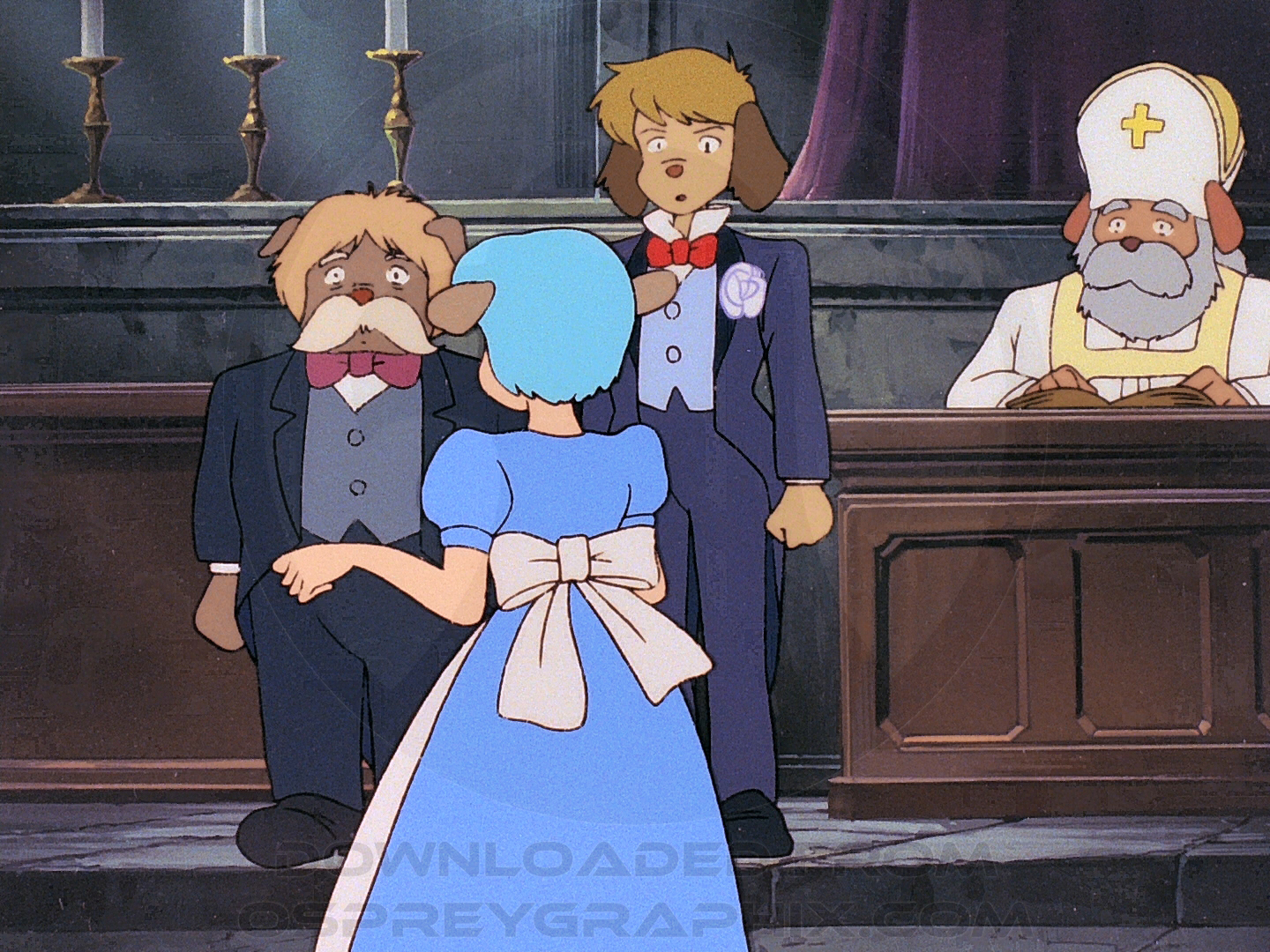 Sherlock Hound - Alice from Episode 26 - Good-bye Holmes! The Last Case