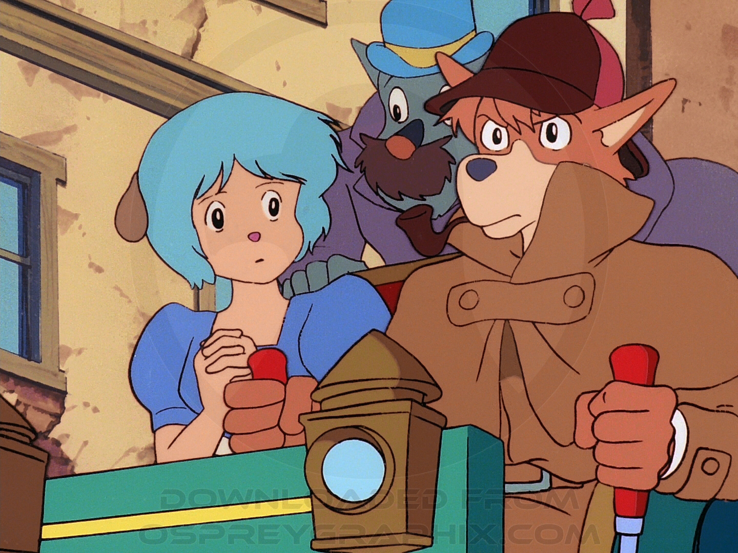 Sherlock Hound - Alice from Episode 26 - Good-bye Holmes! The Last Case