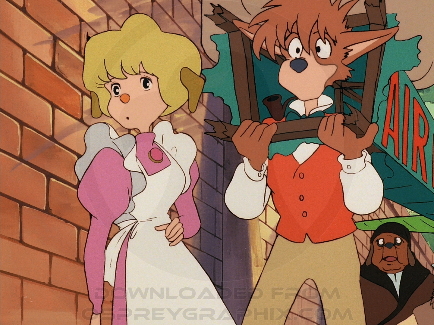 Sherlock Hound - Mrs. Marie Hudson - Normal Outfit Page 2