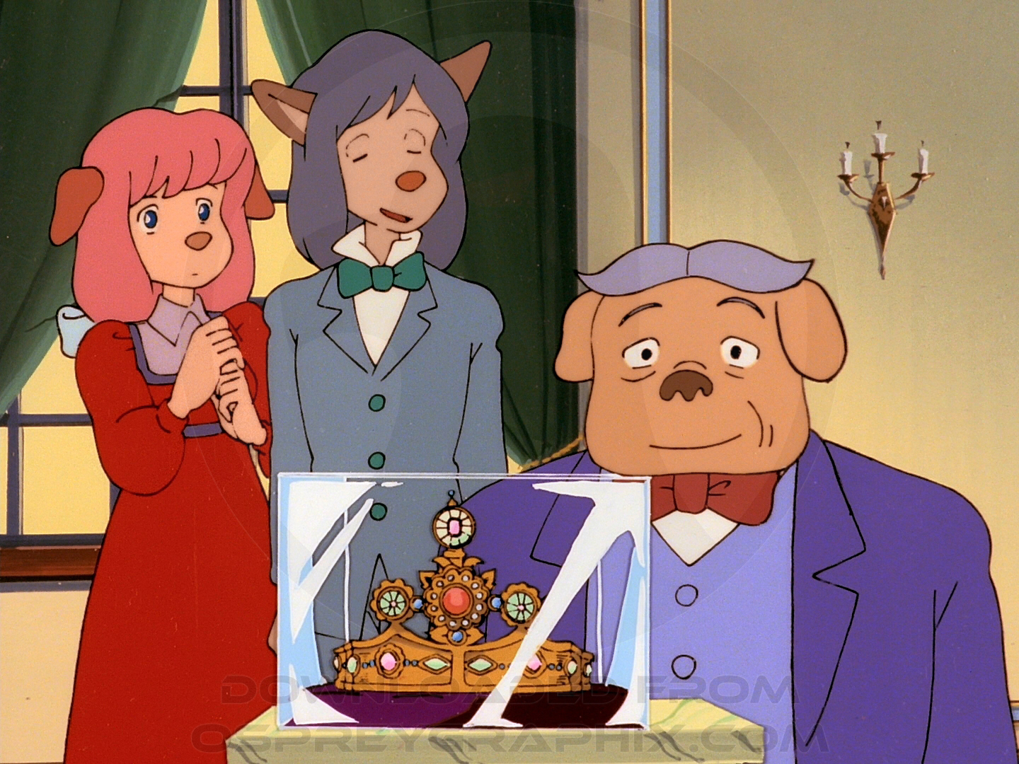 Sherlock Hound - Ms. Shields from Episode 2 - The Evil Genius ...