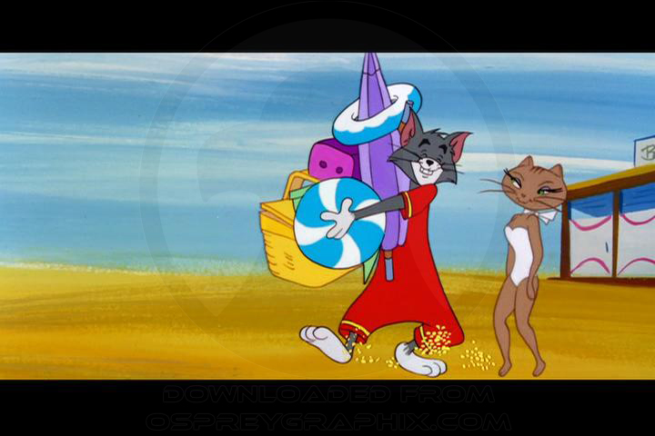 Tom and Jerry - Muscle Beach Tom