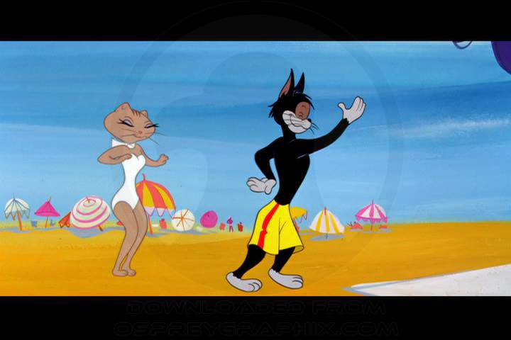 Tom and Jerry - Muscle Beach Tom
