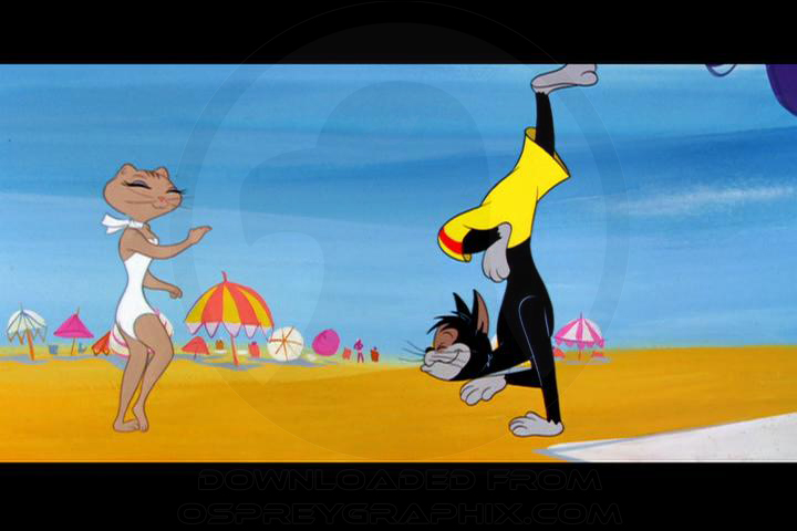Tom and Jerry - Muscle Beach Tom